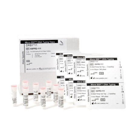 Micro SSP Allele Specifc HLA Class II (DRB1*15), 2 tests/tray, 8tests ...