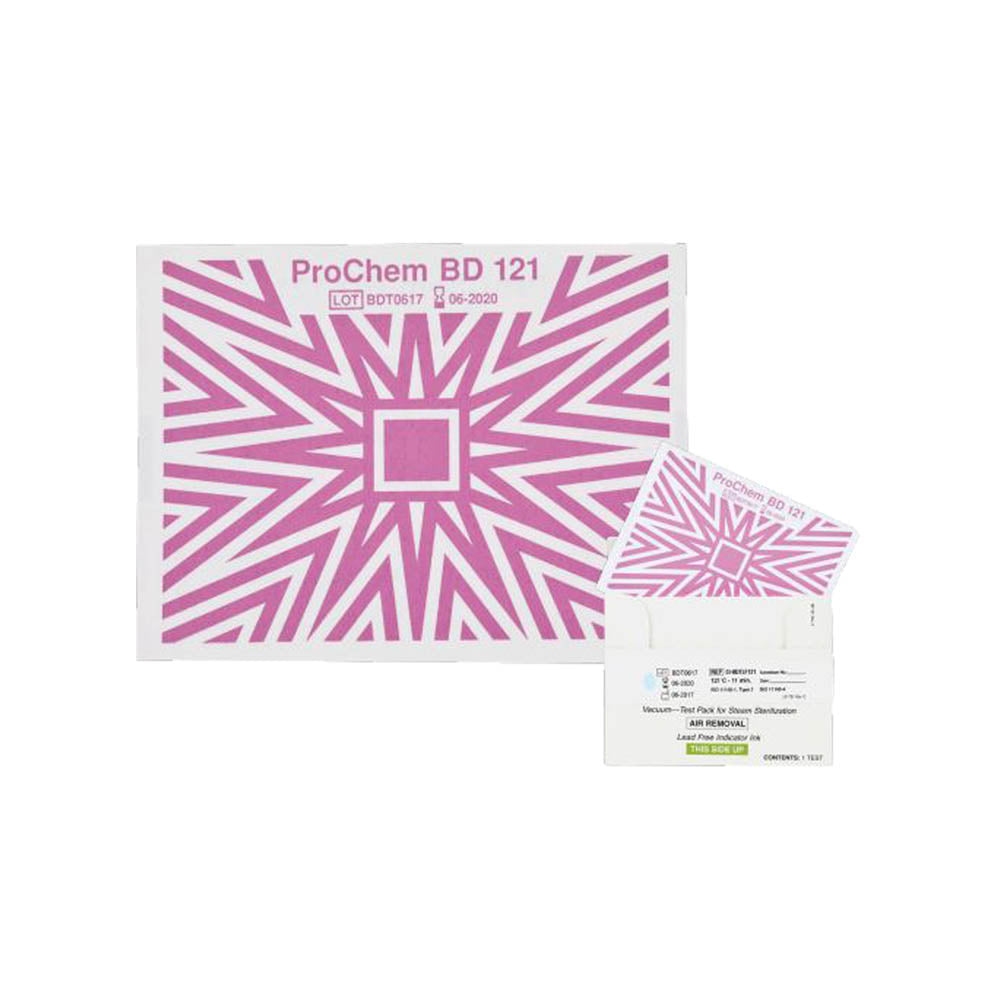 Bowie Dick Type Tests - ProChem BD121 Type 2 (20/case) – FC-BIOS SDN BHD