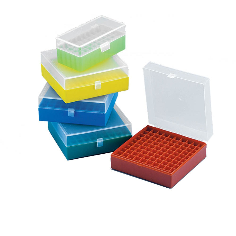 100 Places CRYOCHILL™ Freezer Storage Box - PP (Yellow) – FC-BIOS SDN BHD